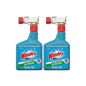 Windex Outdoor Glass & Patio Concentrated Cleaner, 2 ct, 32 fl oz