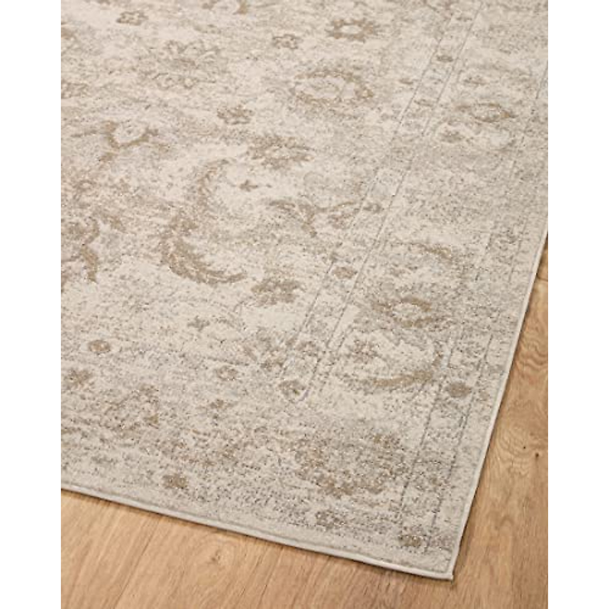 Loloi II Odette Collection ODT-03 Ivory/Beige, Traditional 7'-10" x 10' Area Rug