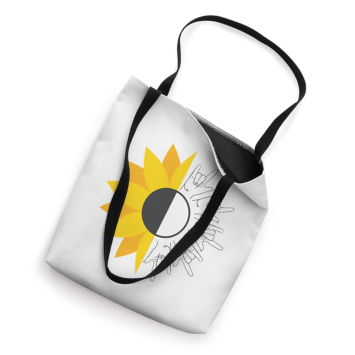 ILY Sunflower Tote Bag