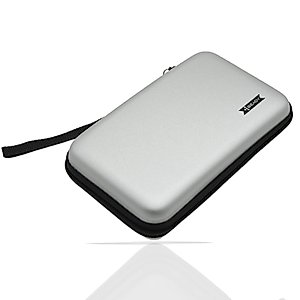 BEADY Carrying Case for Nintendo NEW3DS XL, NEW3DS LL, 3DS XL, 3DS LL Storage case Console Storage case Silver Gray