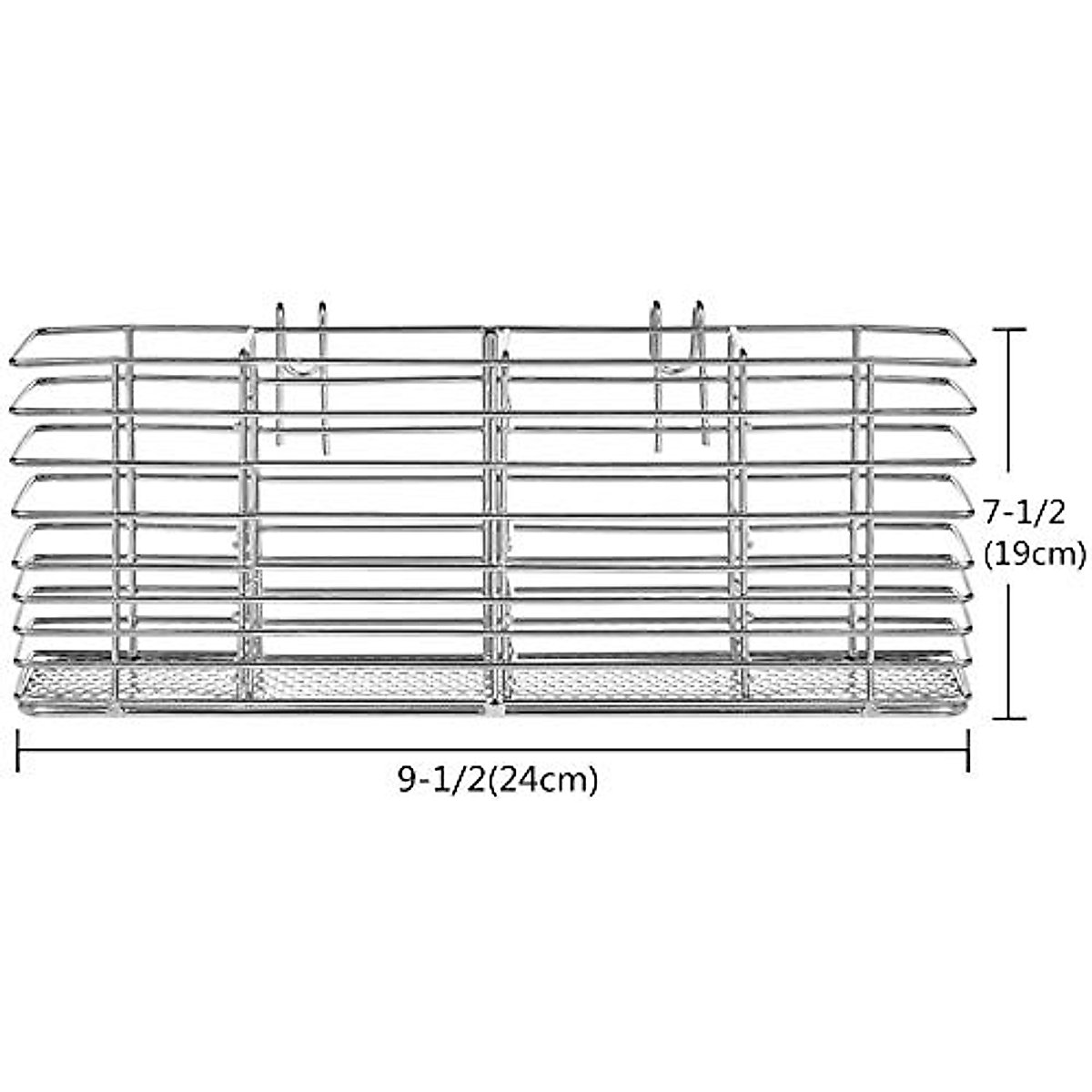 blitzlabs Expandable Dish Rack, Deep Large Dish Drying Rack with 4 Division Utensil Silverware Cutlery Holder, Dish Drainer Shelf Dish Rack in Sink On Counter, Rustproof Stainless Steel