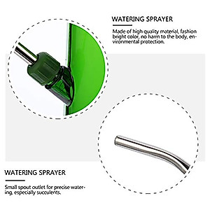 TEHAUX Watering Can Shower Pot Plastic Stainless Steel