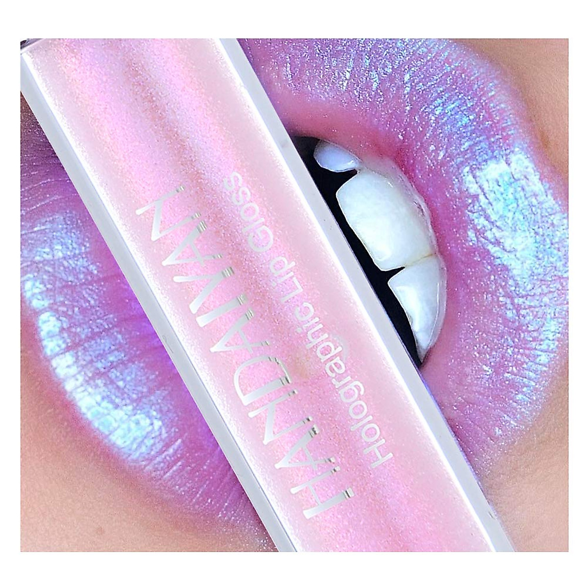 COOSA Glitter Liquid Lipsticks Set 6 color Diamond Shimmer Metallic Lipstick Waterproof Long Lasting Makeup Kit Face Eye Glow Shimmer Shinning Lip Gloss Set