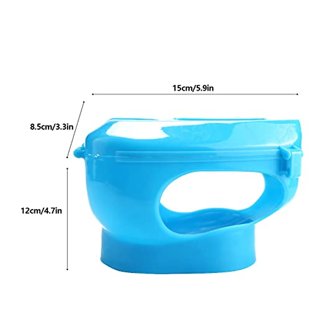 Pigeon Holder, Pigeon Injection Holder Bird Plastic Fixed Frame Easy Feeding Designed for Feeding Pigeons Fixed Mount Bird Supply(#2)