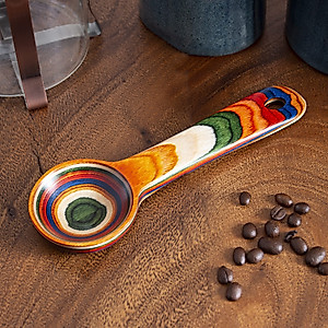 Baltique Marrakesh Collection Wooden Coffee Scoop for Ground Coffee