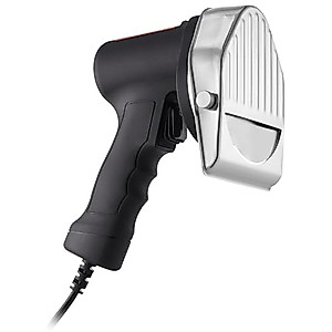 VEVOR Electric Shawarma Knife, 80W Professional Turkish Kebab Knife, Commercial Stainless Steel Gyro Cutter, Doner Kebab Meat Slicer with 2 Blades, Φ4/100mm Blade Diameter, 0-8mm Adjustable Thickness