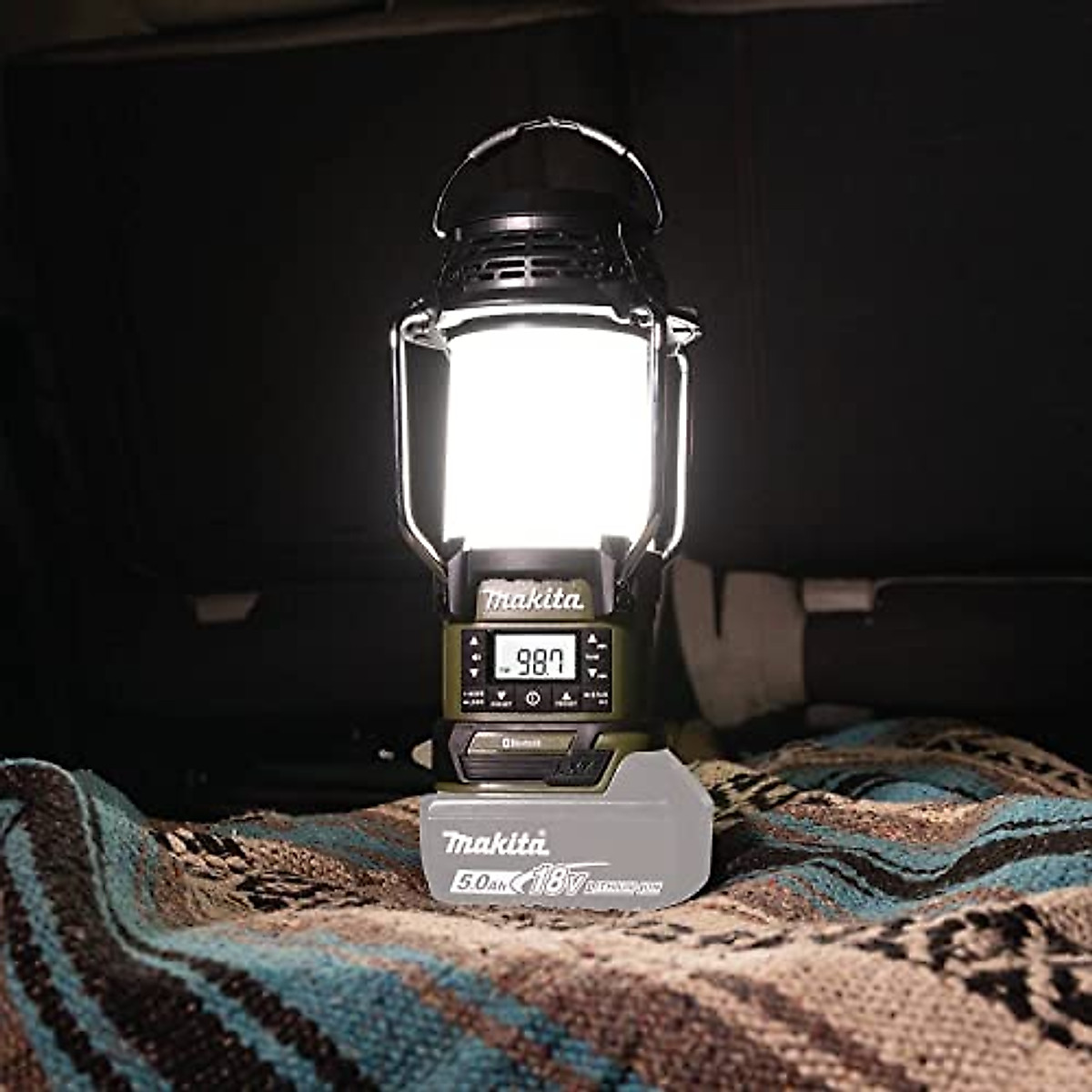 Makita ADRM13 Outdoor Adventure™ 18V LXT® Bluetooth® Radio and L.E.D. Lantern