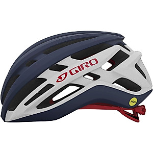 Giro Agilis MIPS Cycling Helmet - Men's Matte Midnight/White/Bright Red (2022) Medium