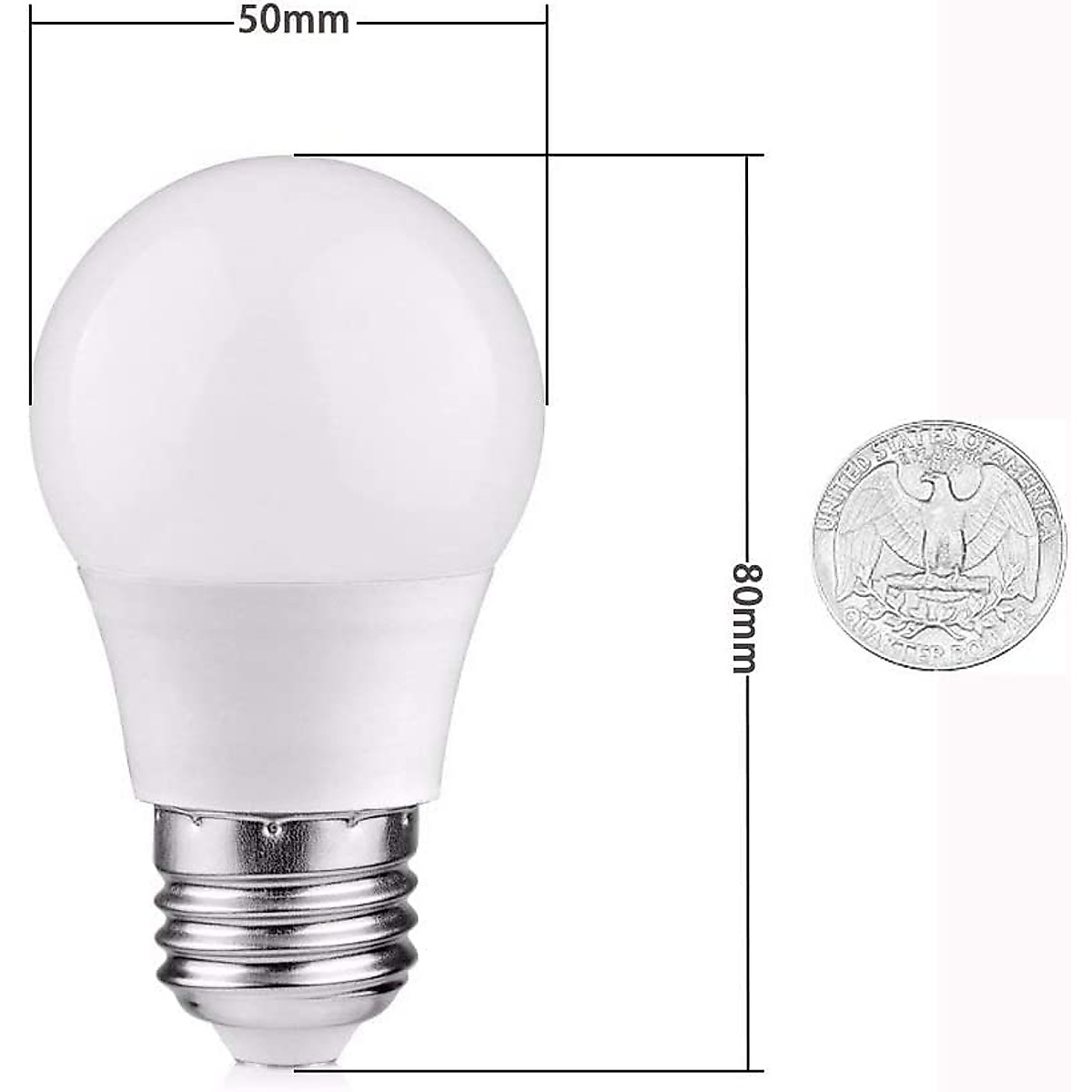 ANYPOWK 12V Low Voltage LED Light Bulbs - Daylight 3W(Only for 12-36V), Pack of 6