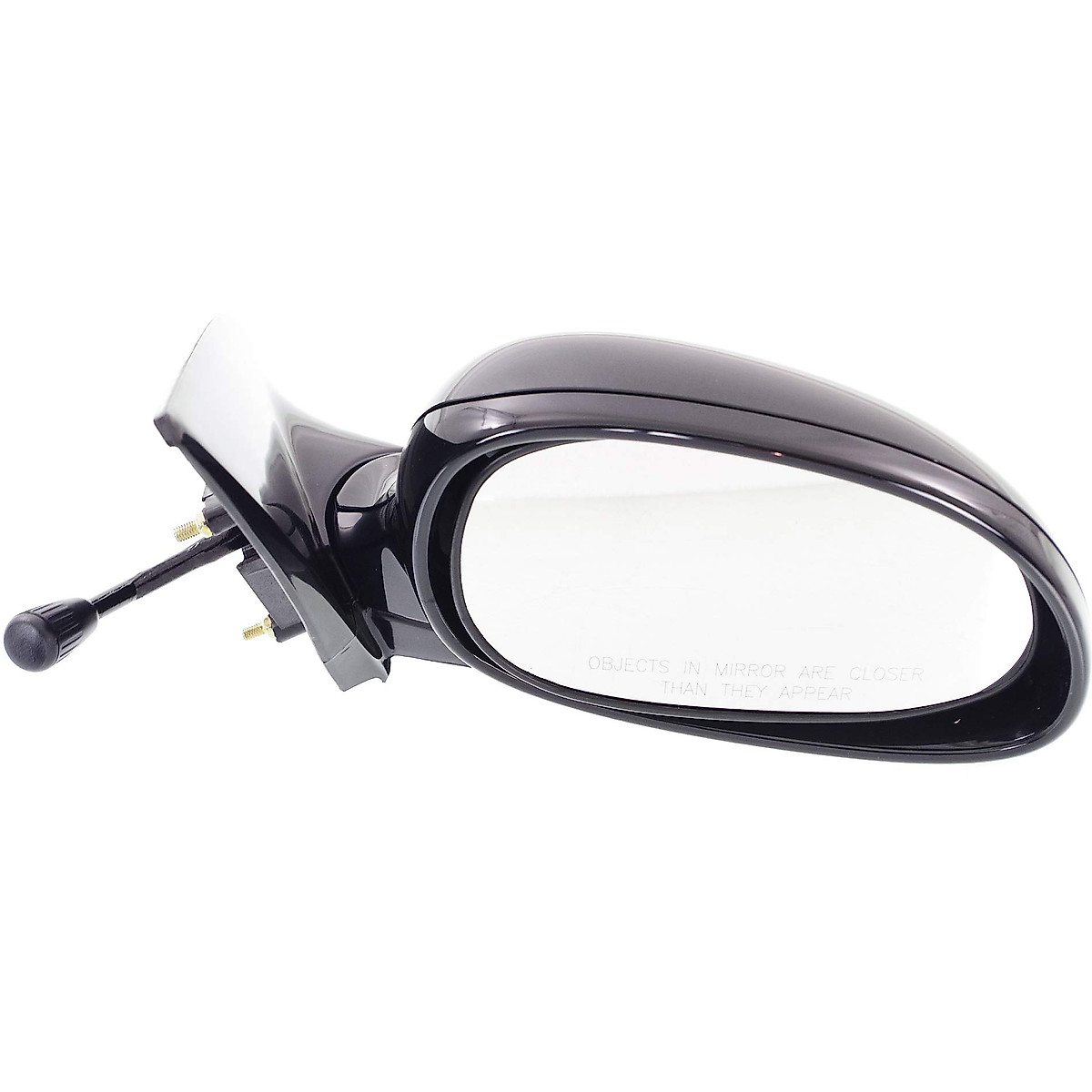 Kool Vue Mirror Set Compatible With 1992-1995 Honda Civic, Manual Folding, Manual Remote Glass, Paintable Driver and Passenger Side