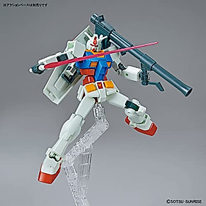 Bandai Hobby - Mobile Suit Gundam - 1/144 RX-78-2 Gundam (Full Weapons Set), Bandai Spirits Entry Grade Model Kit