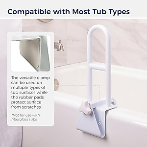 Drive Medical 12036 Handicap Grab Bar, White