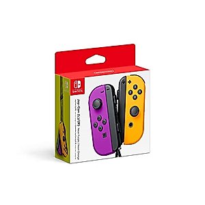 Nintendo Neon Purple/ Neon Orange Joy-Con (L-R) - Switch