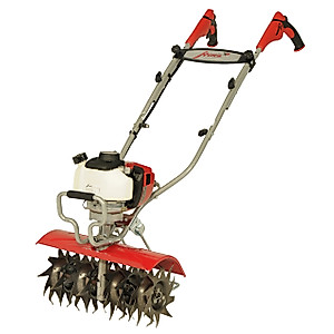 Mantis 7566-12-02 Deluxe XP 4-Cycle Tiller with Kickstand, 16-Inch