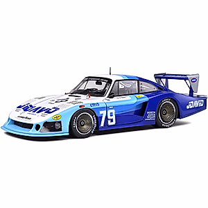 Porsche 935 Moby Dick RHD (Right Hand Drive) #79 John Fitzpatrick - David Hobbs 24H of Le Mans (1982) Competition Series 1/18 Diecast Model Car by Solido"""