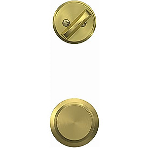 SCHLAGE Lock CO F59BWE619 Satin Nickel Bowery Handle Set