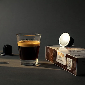 Fresh Roasted Coffee for Nespresso OriginalLine, Tiger Nebula, Intensity 6, Medium, 10 Count Aluminum Capsules