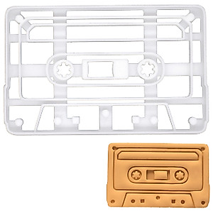 Cassette Tape cookie cutter, 1 piece - Bakerlogy