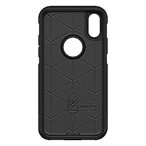 OtterBox iPhone Xs and iPhone X Commuter Series Case - BLACK, Slim & Tough, Pocket-Friendly, with Port Protection