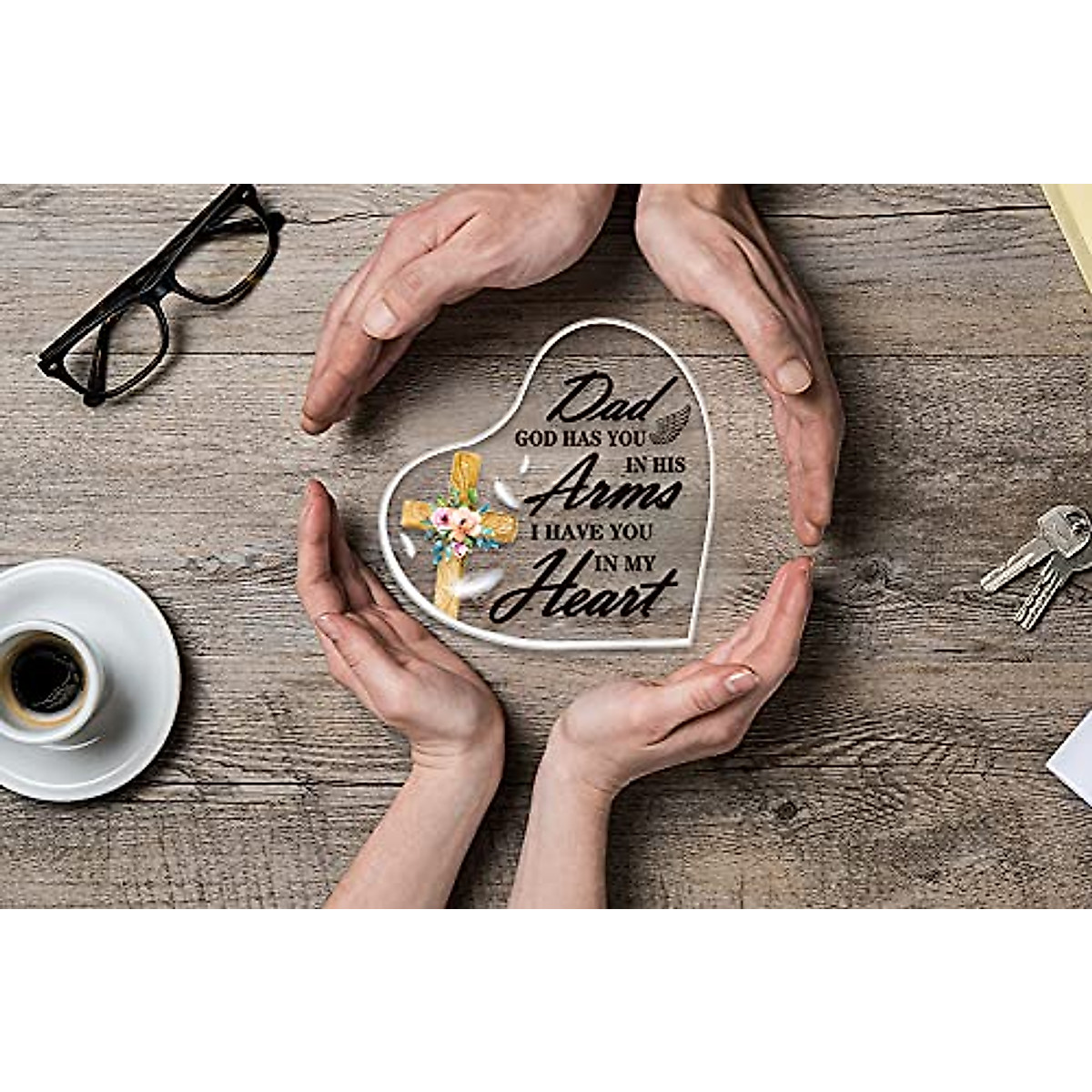 PETCEE Sympathy Gifts for Loss of Father,Memorial Gifts for Loss of Dad,Bereavement Funeral Condolence Rememberance Grief Gift for Loss,Sorry for Your Loss of Father,in Memory of Loved Dad