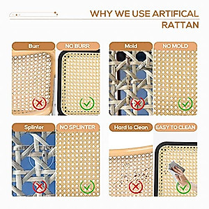 COLAMY Mid Century Modern Dining Chairs Set of 2, Velvet Rattan Dining Room Kitchen Side Chairs with Metal Chrome Legs and Upholstered Seat for Home, Living Room, Bedroom - Black