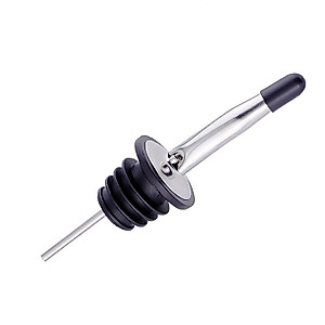 eBoot 150 Pack Pour Spot Caps Pourer Covers Liquor Caps Bottle Spout Dust Protection for Liquor Bottles, Black