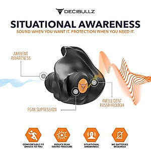 Decibullz - Custom Molded Percussive Filters, Custom Molded Hearing Protection