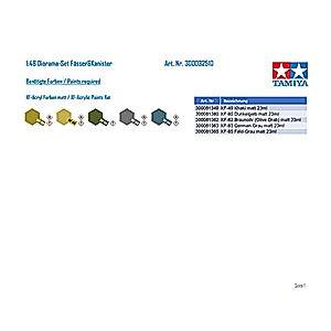 Tamiya Models Jerry Can and Oil Drum Set