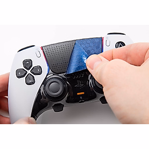 Skin Compatible with Dualsense Edge - TouchProtect Cover to Protect, Add Style, & Enhance your PS5 Dualsense controller's Trackpad with texture! (Hex - Blue)