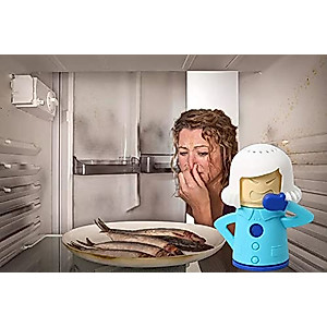 Cool Mom Fridge Deodorizer Baking Soda Container, Cold Mama Chill Lady Baking Soda Odor Absorber Box Kitchen Mama Refrigerator Deodorizer Baking Soda Holder Funny Kitchen Gadgets for Fridge Cleaner