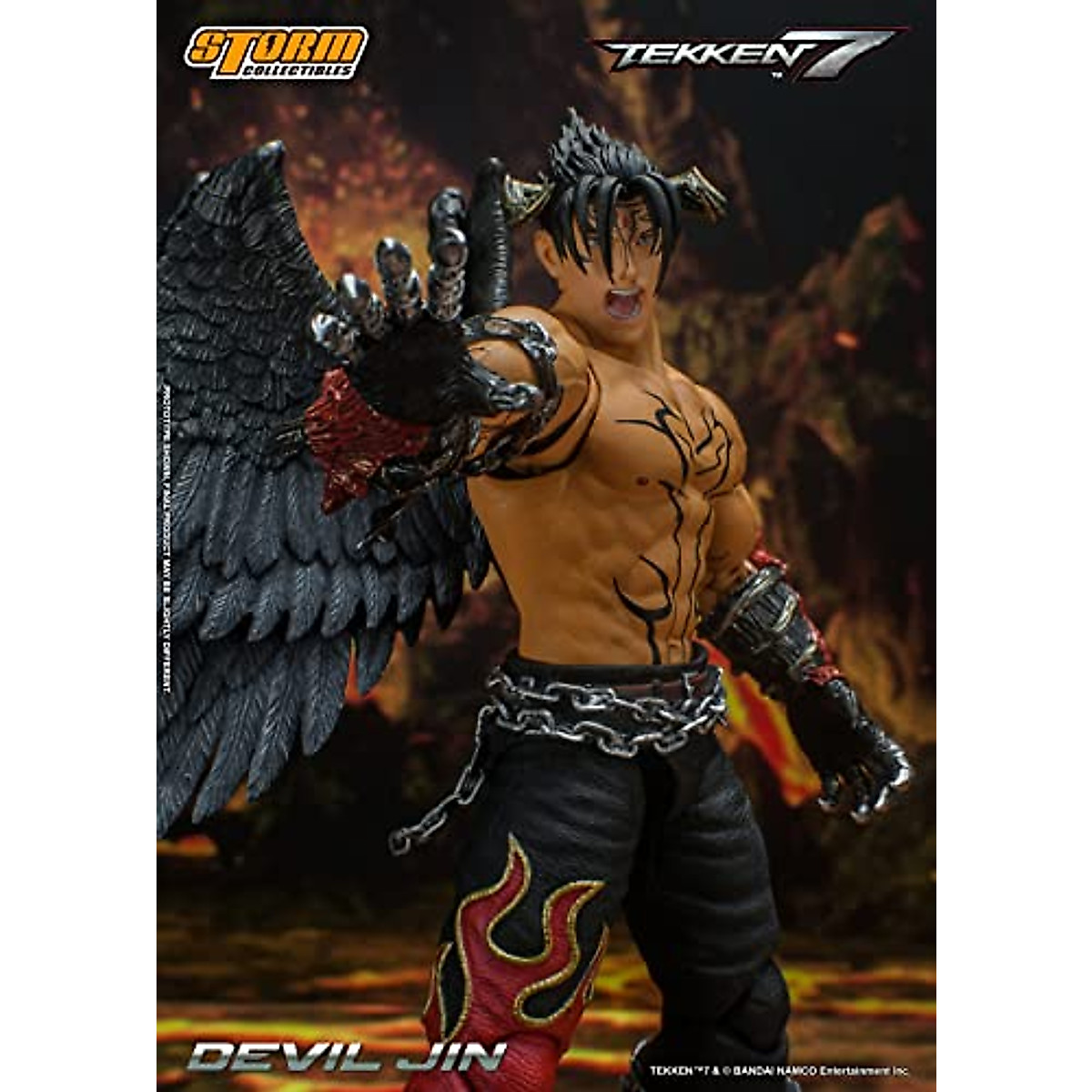 Storm Collectibles - Tekken 7 - Devil Jin, 1/12 Action Figure