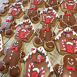 Happy Gingerbread Man Cookie Cutter, Large 5.25" by Ann Clark Cookie Cutters