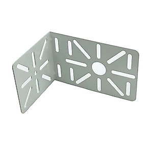 OwlCat L-Shape Dome Camera Bracket,Universal Wall Ceiling Mount Bracket for Security CCTV Hikvision Dome Camera, CCTV Security White 3026 0