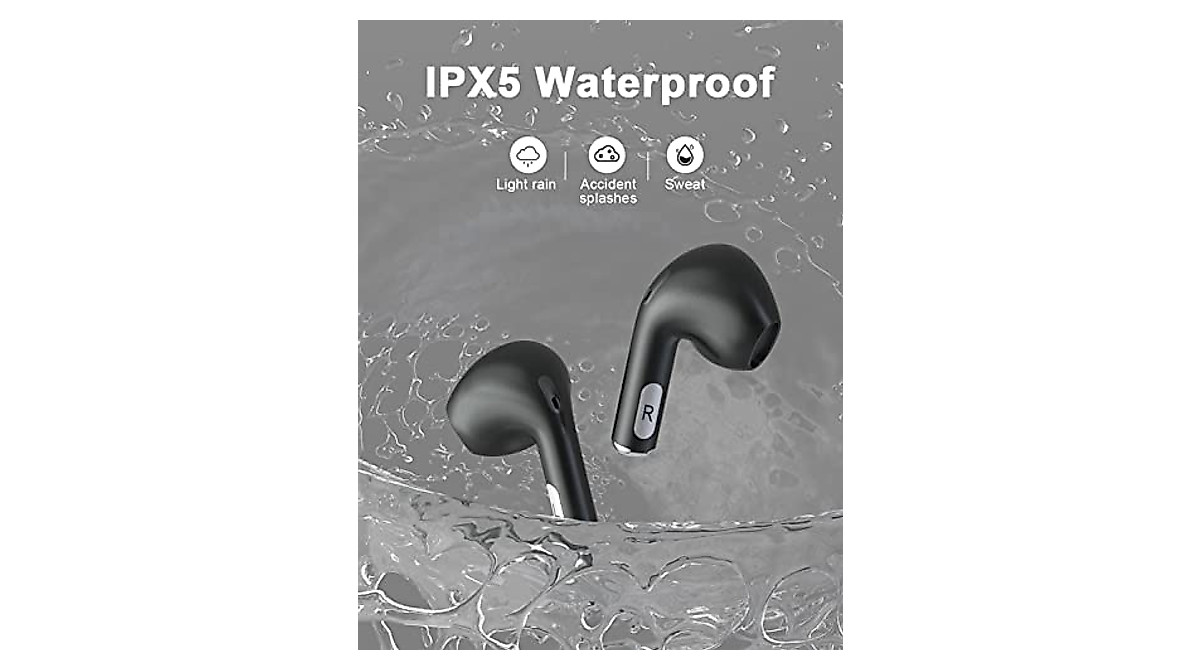 Myinnov Wireless Earbuds | Bluetooth 5.3 & IPX6 Waterproof