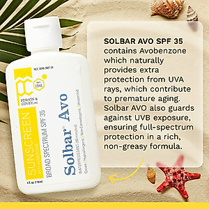 Solbar AVO SPF 35 Suncreen, 4 Oz