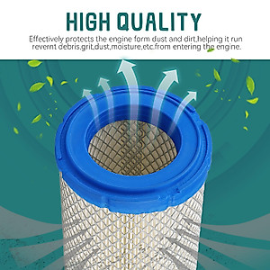 2508301-S Outer Air Filter & 2508304-S Inner for Kawasaki 11013-7020 11013-7019 11013-7044 11013-7045 M131802 M131803 FX651V FD731V FD750D FD791D FH601V FH641V FH680V FH721V Lawn Mower