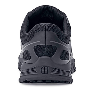 Shoes for Crews Men's Stride Sneaker, Black, 16