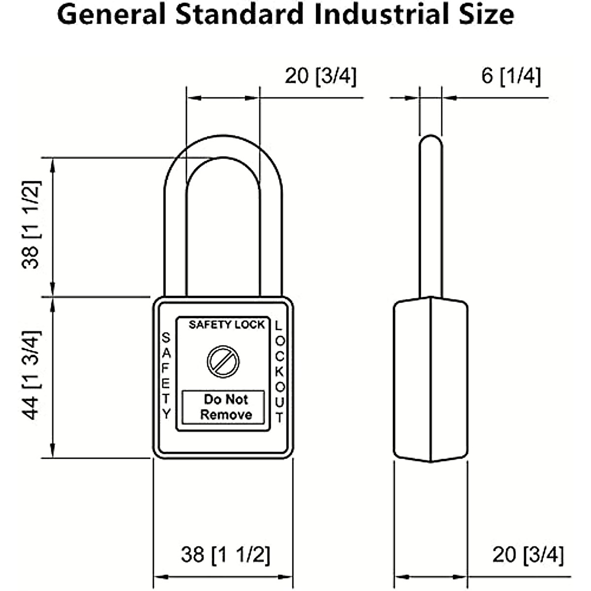 Lockout Tagout Lock 5pcs Set Loto Product Safe Padlocks for Lock Out Tag Out Stations and Devices (Red, Key Alike)