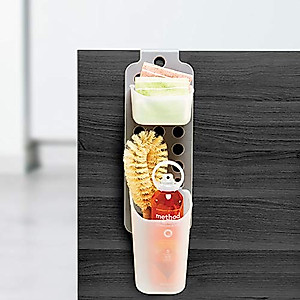 madesmart Hang-It Mini Organizer, 2 Bin, Frost-Grey