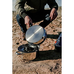 Stansport Heavy Duty - Stainless Steel Clad Cook Set (369)