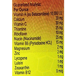 Nature Zone SNZ59251 Turtle Eye Vitamin Supplement, 2-Ounce