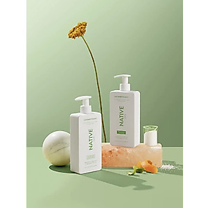 Native Shampoo and Conditioner Set | Sulfate Free, Paraben Free, Dye Free, with Naturally Derived Clean Ingredients| 16.5 oz (Cucumber & Mint, Volumizing)