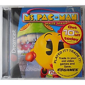 Ms. Pac-Man Maze Madness - Sega Dreamcast