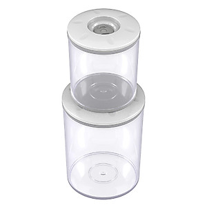 Magic VAC VCK 525 Vacuum Container Set Round with Lid 0.75 L / 1.5 L / 3 L