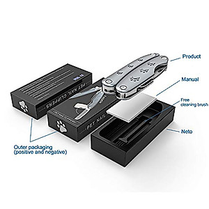KUSSONLI Pet Nail Clippers and Trimmers-Multifunctional Foldable Type with Safety Guards to Avoid Excessive Cutting, Built-in Nail File and Comb,Stylish Appearance,Professional Grooming Tool.