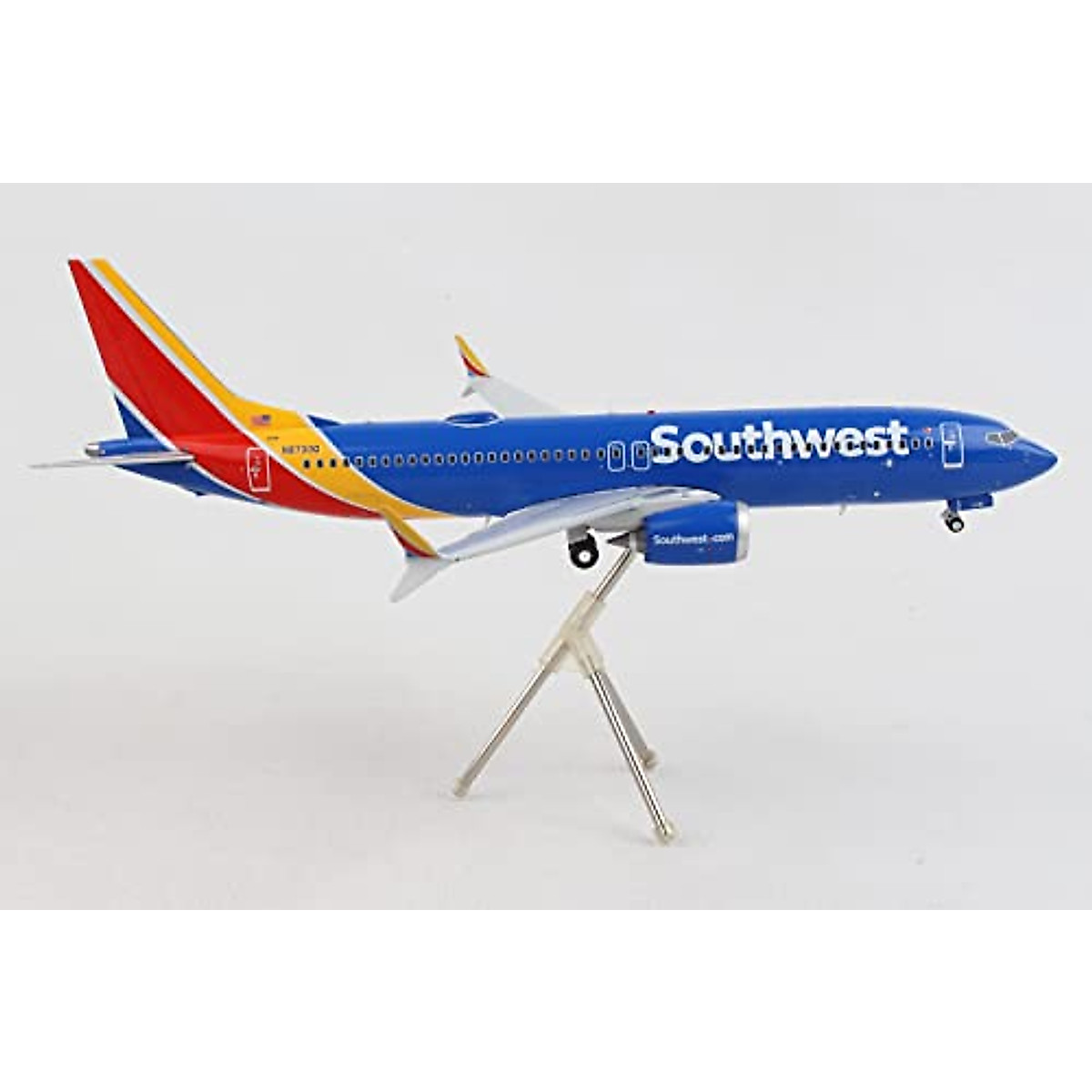 GeminiJets Southwest Airlines Boeing 737 MAX 8 N8730Q; Scale 1:200 G2SWA1008