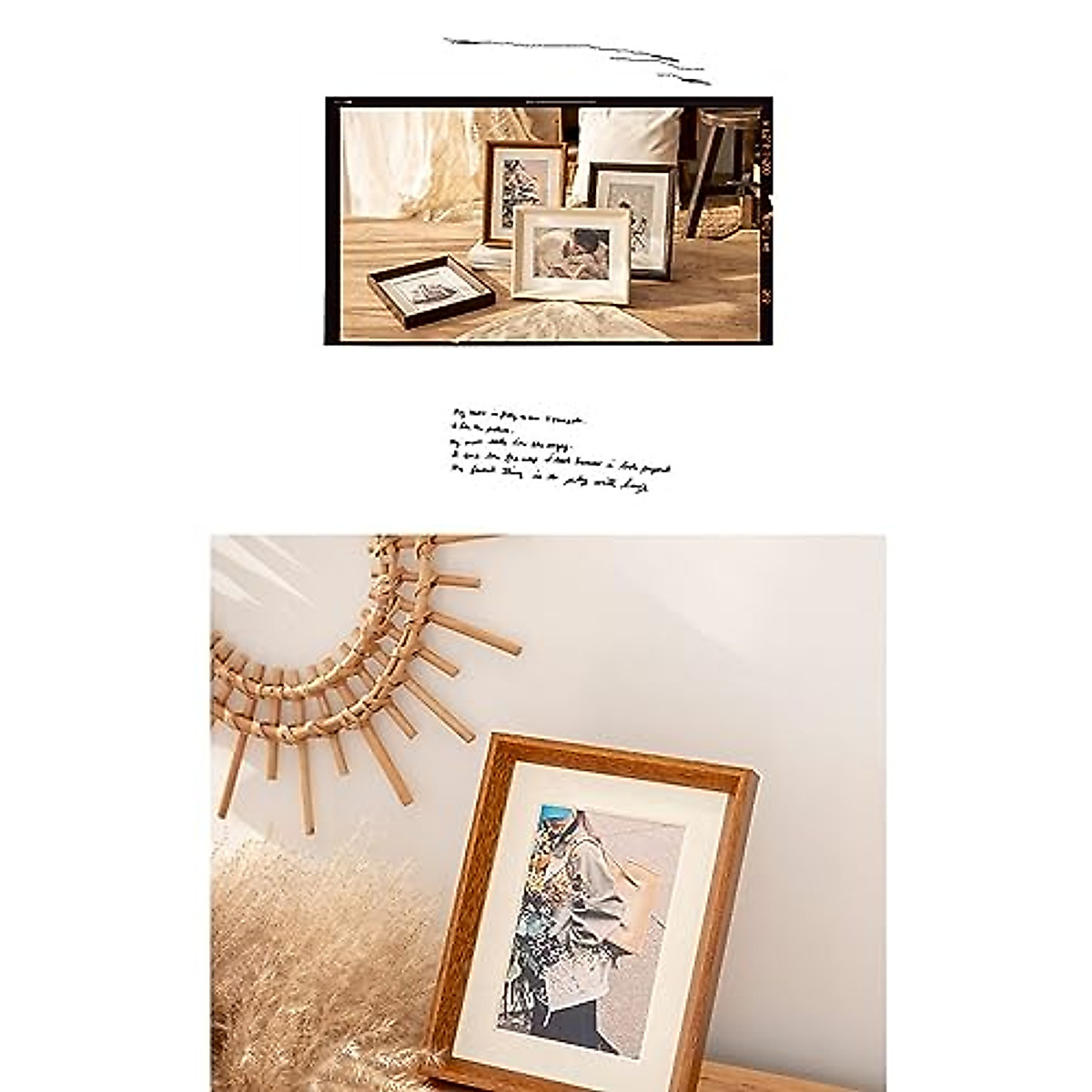 ASCDAP Solid wood photo frame, photo photo frame