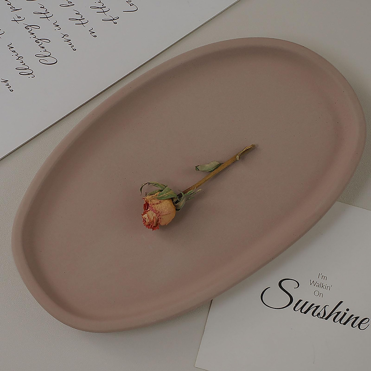 1 Set Of Tray Resin Storage Mold Silicone Molds Epoxy Resin Oval Shaped Plaster Mold Concrete Clay Plate For Cup Fruit Candy Vase Storage Holder Ornament Trinket Container, DIY Making Decor Art Crafts