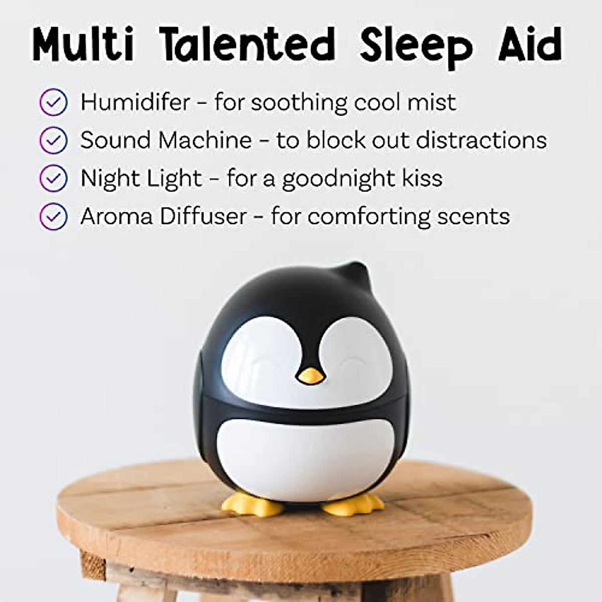 Sweet Dreams 4-in-1 Sleep Machine for Baby, Newborn, Toddlers & Kids – Humidifier with Aroma Diffuser for Nursery, Sound Machine for Sleeping