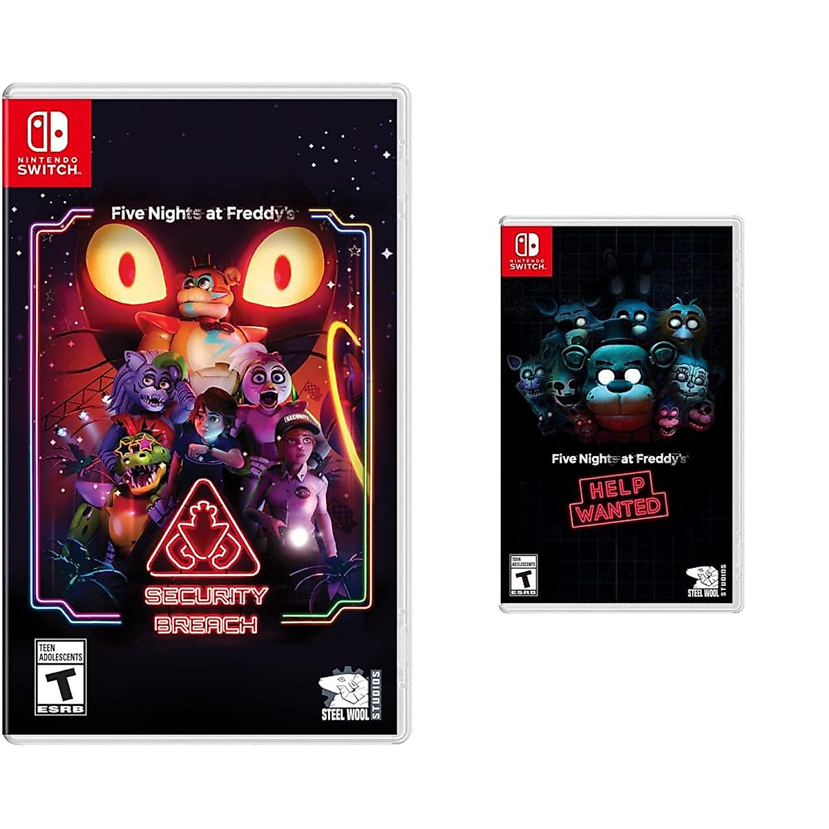 Five Nights at Freddy's: Security Breach (NSW) and Five Nights at Freddy's: Help Wanted (NSW) Bundle